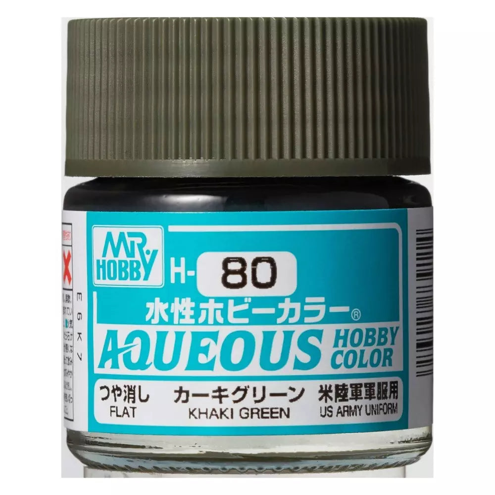 Aqueous - H80 - Flat Khaki Green – Midwest Hobby and Craft