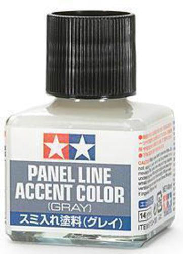 Tamiya 40ML Panel Line Accent Color Paint Wash Gray – Midwest Hobby and ...