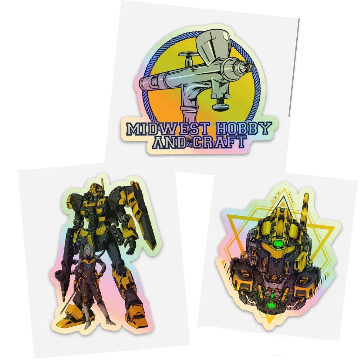 Holographic Sticker Pack – Midwest Hobby and Craft