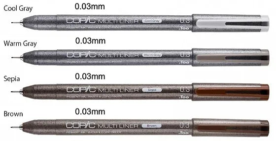 COPIC MULTILINER [for Panel Line] – Midwest Hobby and Craft