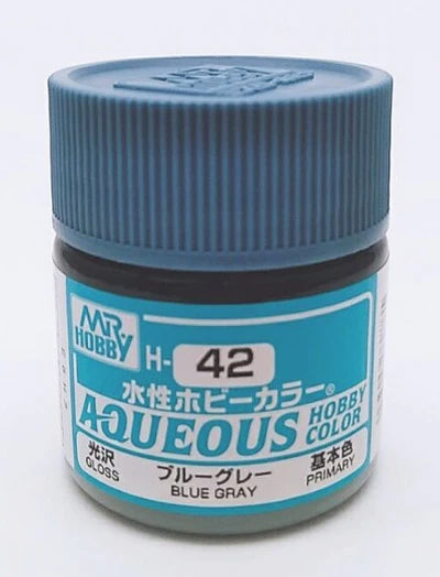 Mr. Color Aqueous H42 (Gloss Blue Gray) 10ml – Midwest Hobby and Craft